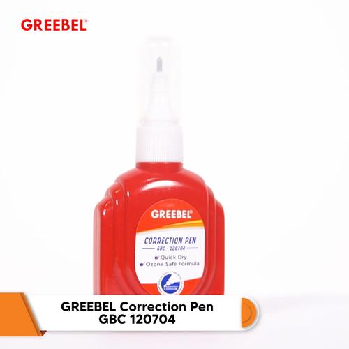 Jual Greebel Correction Pen Tipe-X Cair - Warna Merah Putih - Original ...