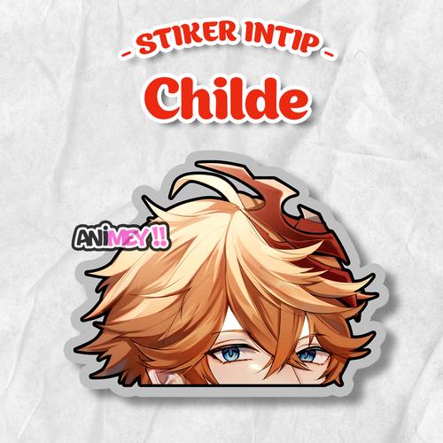 Jual Stiker Intip Childe Genshin Impact / Sticker Anime Waterproof - 1 ...