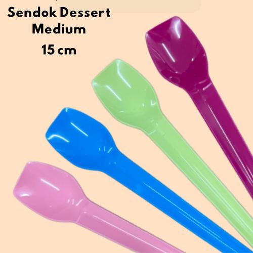 Jual Sendok Dessert / Sendok pudding / Sendok makan warna FoodGrade ...