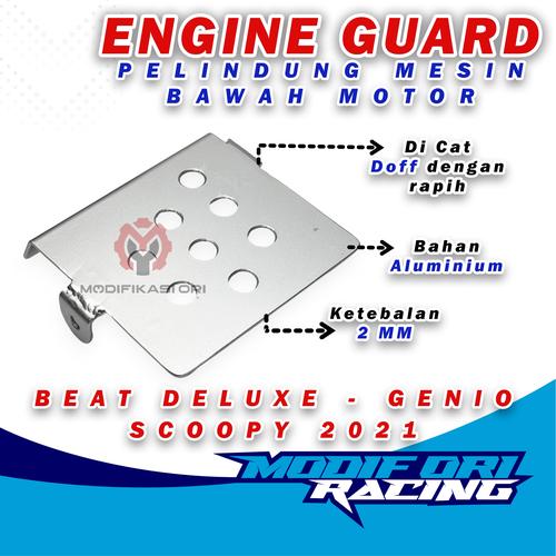Promo ENGINE GUARD - Pelindung mesin Bagian Bawah motor Honda Genio ...