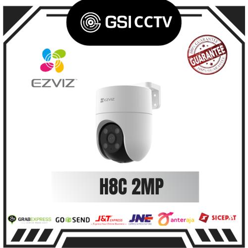 Promo Ezviz H8c Outdoor 2MP CCTV Pan&Tilt Wifi IP Camera Auto Tracking ...