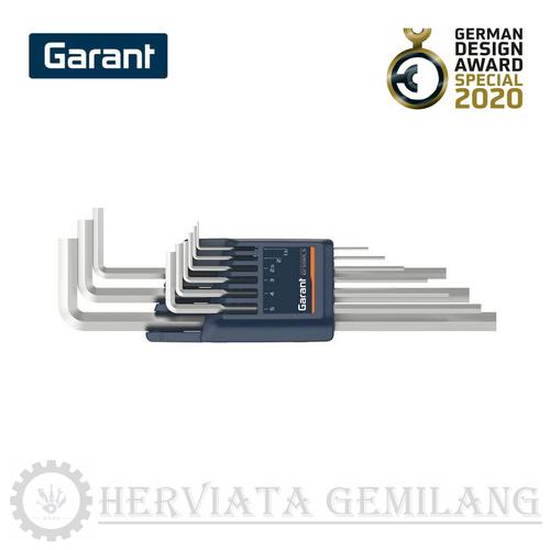 Jual GARANT Hexagon Key L-Wrench Set 9 pcs with Retainer Ball / Kunci L ...
