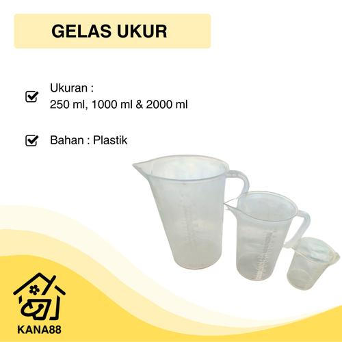 Jual Gelas Ukur 250 ml, 1000 ml dan 2000 ml - 1000 ml - Kota Denpasar - Kana88 Bali | Tokopedia