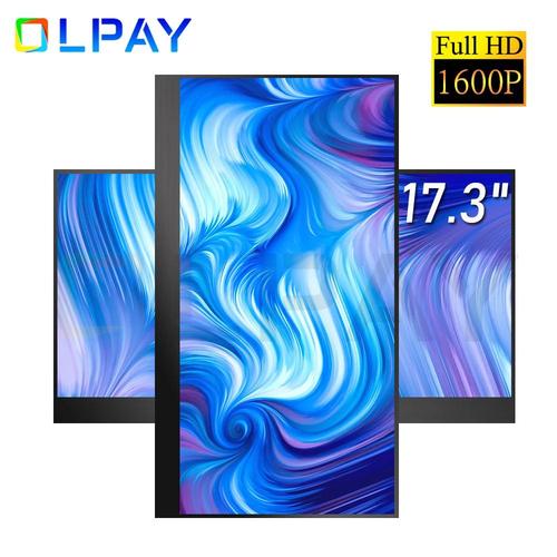 Jual Monitor Portabel 17.3 Inci 2K 2560X1440 100% SRGB Layar IPS ...
