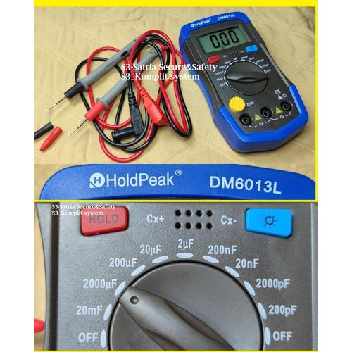 Jual HoldPeak DM6013L Capasitor Tester alat ukur kapasitor elco ...
