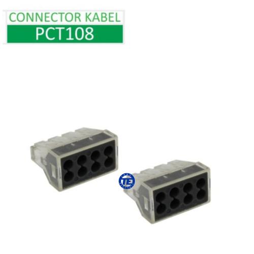 Jual quick wiring conector model wago pct-108 / Terminal Jepit ...