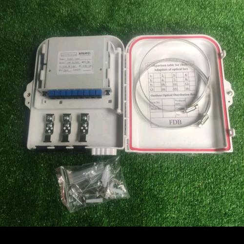 Jual odp mini 8 core lengkap splitter box 1-8 SC upc - Jakarta Utara ...