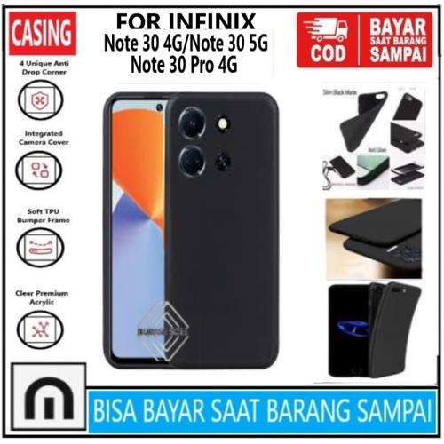 Jual Casing Infinix Note 30 Case Slim Matte Pelindung Belakang Full ...