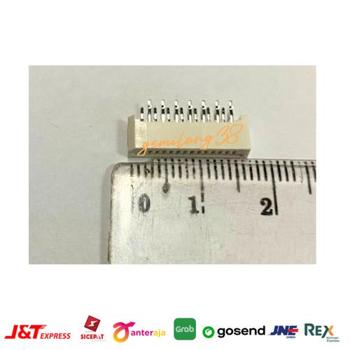 Jual Soket Konektor 14 pin SDG 1.0 mm Socket Kabel Flexible FFC FPC 14 ...