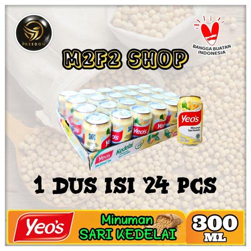 Jual Yeos Minuman Sari Kedelai | Soya Bean Kaleng - 300 ml (Harga ...
