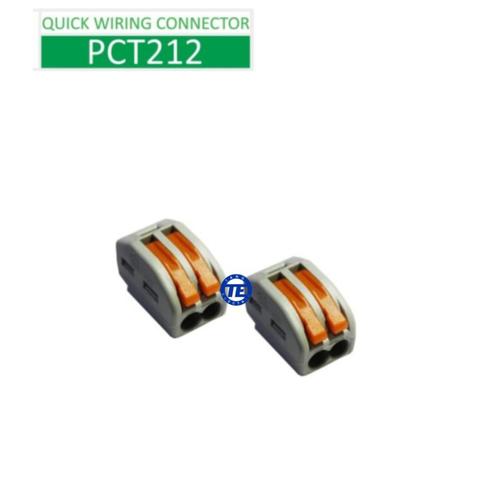 Jual quick wiring conector model wago pct-212/ Terminal Jepit ...
