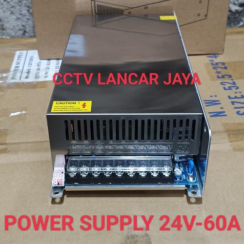 Jual Power Supply 24V 60A Suplai Suplay DC 24V Volt 60 Ampere - Jakarta ...