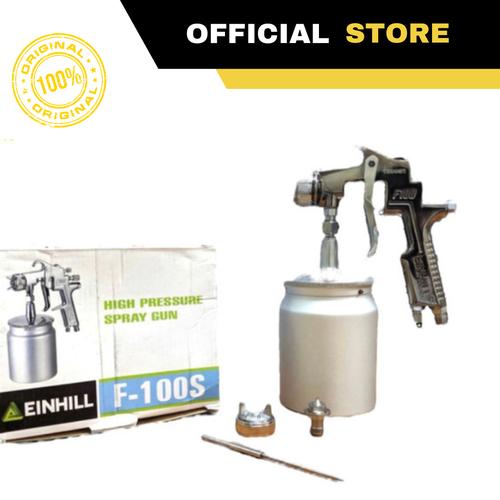 Jual Spray Gun F-100S Tabung Bawah Cat Semprot Air EINHILL - Kota ...