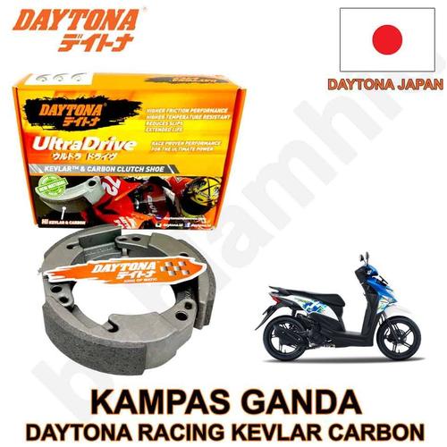 Jual Kampas Ganda DAYTONA Beat Pop Hi-Kevlar Carbon Racing Clutch Shoe ...