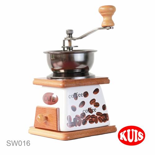 Jual Manual Coffee Grinder Muranee Bahan Kayu Grinder Hiasan Antik ...
