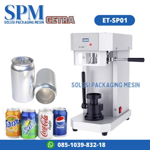 Jual mesin segel tutup kaleng alumunium can sealing machine ET-SP01 ...