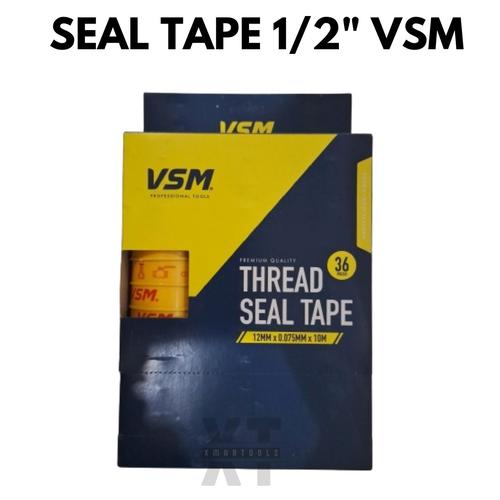 Jual Sealtape VSM model Onda / Seal tape 1/2" x 10 meter - Kota ...