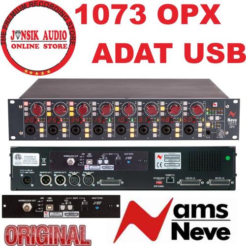 Jual AMS Neve 1073OPX 8-Channel Microphone Preamp Mic 1073 OPX ...