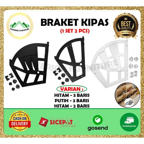 Jual Braket Rak Sepatu / Fitting Rak Sepatu Putar/Engsel Sepatu Kipas ...