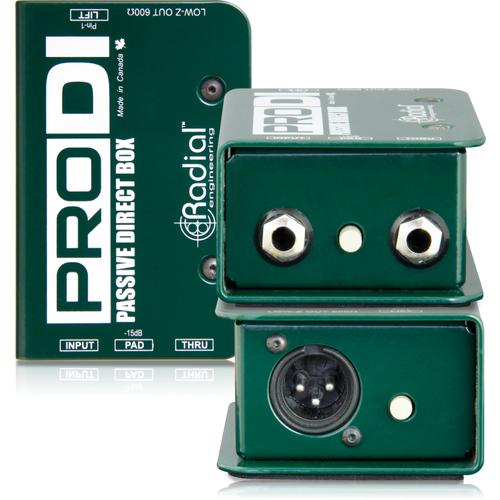 Jual Radial ProDI 1-channel Passive Instrument Direct Box - Kota ...