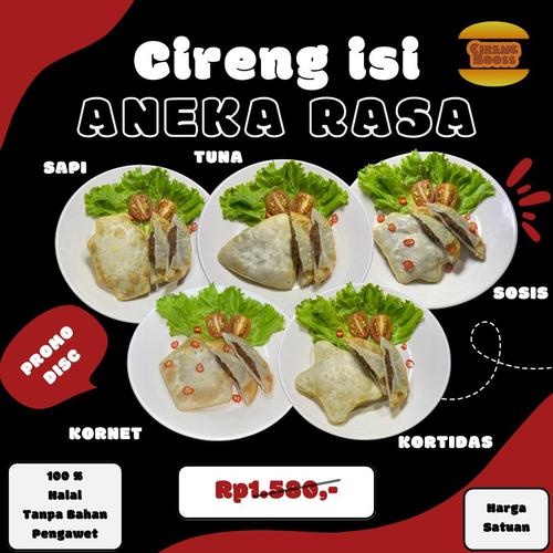 Jual CIRENG ISI KHAS BANDUNG ANEKA RASA Mix Atau Random - Harga Satuan ...