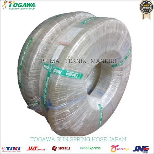 Jual Selang Kawat 3" Togawa Sun Spring Hose JAPAN(75x92) 1 ROLL 20 MTR ...
