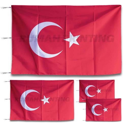 Jual Bendera Negara Turki/Bendera Negara/Turkey - bendera tangan - Kota ...
