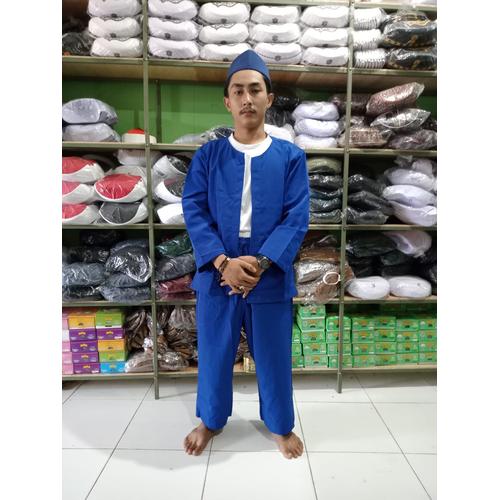 Jual Baju Pangsi Dan Peci Baju Pangsi/Silat Dewasa Baju Betawi - Ungu ...