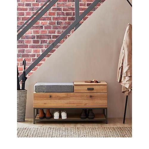 Jual kursi meja rak sepatu sandal multifungsi dudukan sofa laci kayu ...