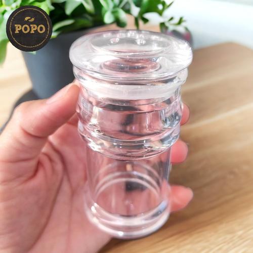 Jual Tempat Botol Lada Garam Akrilik Putih Bening Spice Bottle Bubuk ...
