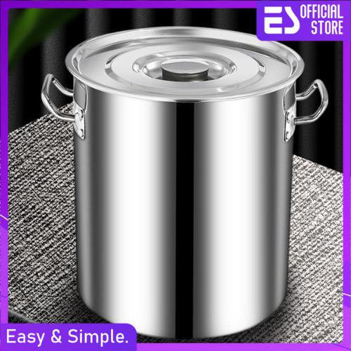 Promo Dandang Nasi Stainless Stockpot Panci Polos Panci Baso Serbaguna ...