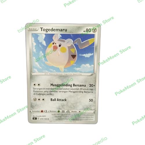 Jual Togedemaru - Pokemon TCG Indonesia - Kota Surabaya - PokeMoen ...