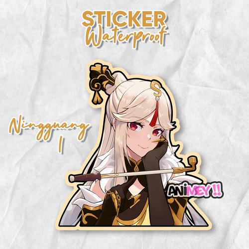 Jual Stiker Ningguang Genshin Impact / Sticker Anime Waterproof - 1 ...
