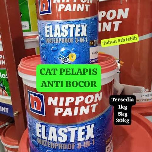 Jual Elastex cat waterproofing pelapis anti bocor nippon Paint 20kg ...
