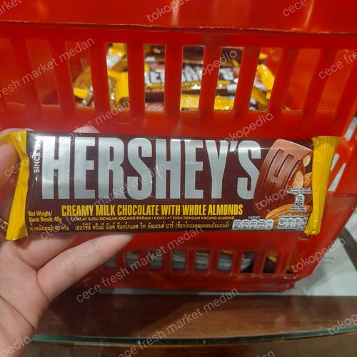 Jual hershey's chocolate creamy milk dengan almond - Kota Medan - Cece ...