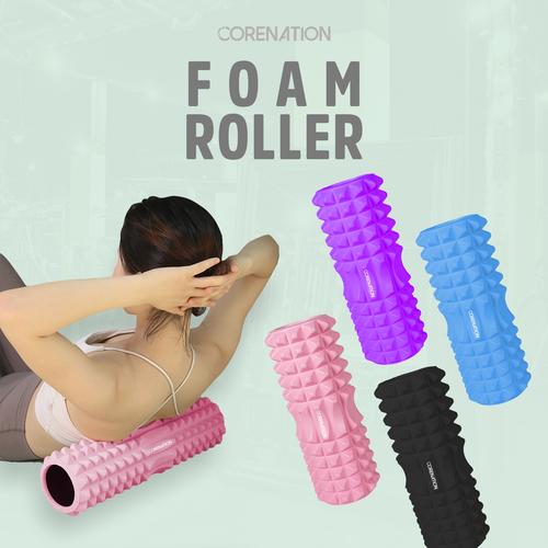 Jual CoreNation Active Spiky Foam Roller | Massage Roller - blue ...