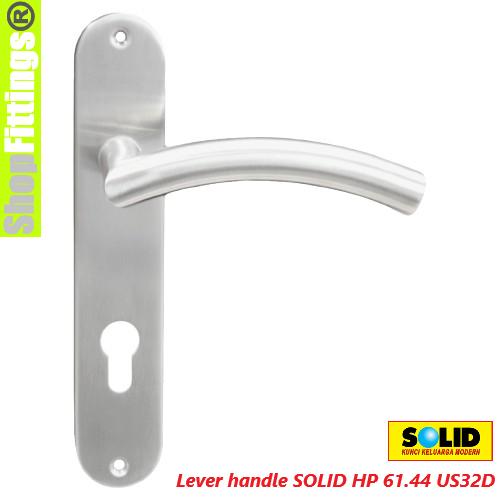 Jual Solid Dion Lever Door Handle Plate Minimalis Gagang Body Kunci ...