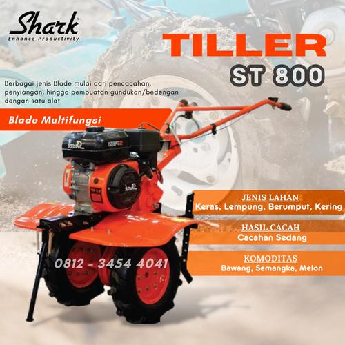 Jual Mesin Tiller hand Traktor Multifungsi - Cultivator Shark ST800 ...
