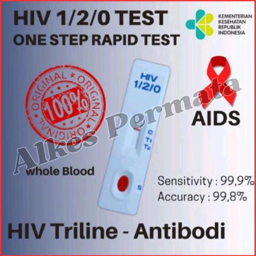 Jual Uji HIV Generasi 4 One Step - Alat Tes Uji HIV Akurat 99,9 % ...