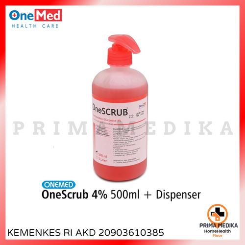 Jual OneScrub 4% 500ml / Antiseptic Surgical Scrub / Handscrubs ...