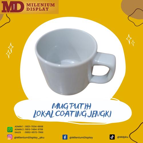 Jual MUG PUTIH POLOS COATING JENGKI - TANPA BOX - Kota Pekanbaru ...
