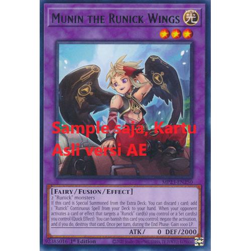 Jual Munin the Runick Wings | Rare | Yugioh AE CR01 AE163 - Jakarta Barat - Carttu Two | Tokopedia