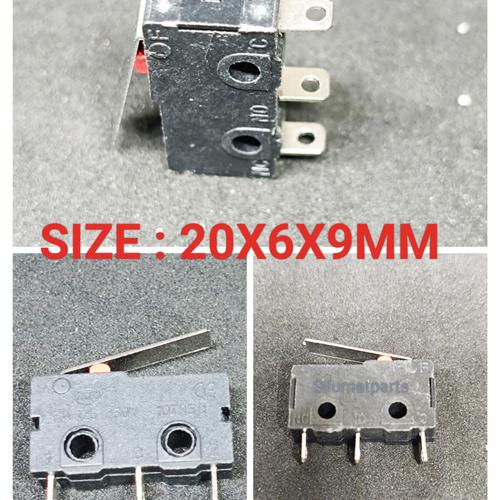 Jual Micro Limit Switch Saklar Kecil 3 Pin Gagang 5A 250V AC Bisa NO / NC - Kota Pekanbaru ...