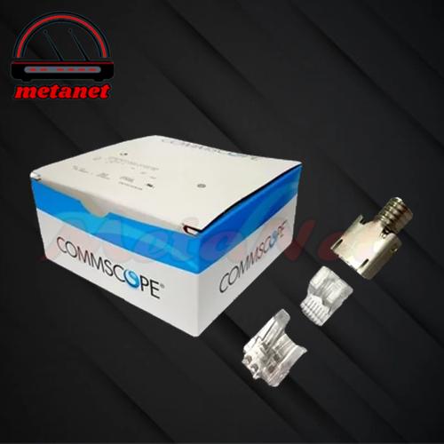 Jual Connector RJ45 UTP Cat6 Commscope / AMP Konektor Original 100PCS ...