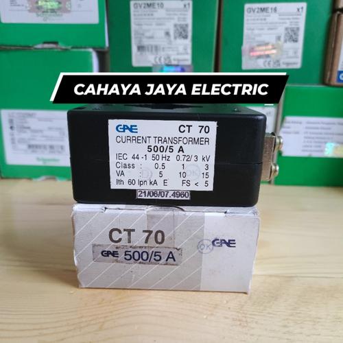 Jual GAE CURRENT TRANSFORMER CT 70 CT70 500/5A ORIGINAL - Jakarta Pusat ...