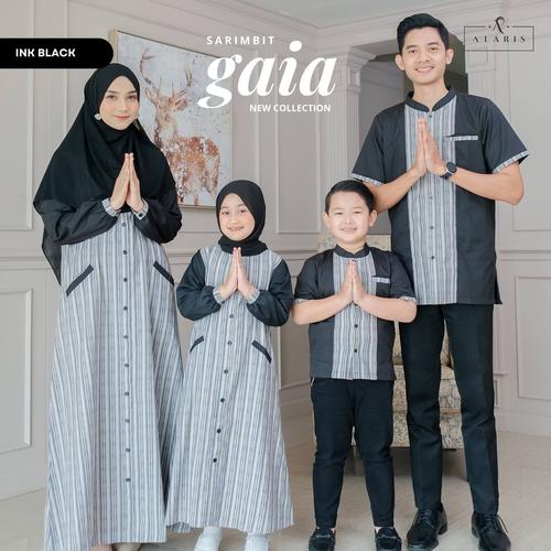 Jual Gamis Sarimbit Terbaru Keluarga Bahan Katun Haruka Mix Toyobo ...