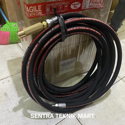 Jual Selang high pressure steam 30M 1/2" selang steam + gun stik ...
