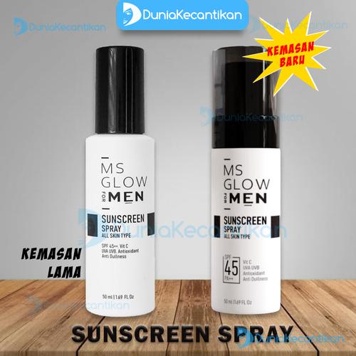 Promo Ms Glow Men Sunscreen Spray / Sunblock MsGlow Men - Kota Surabaya ...