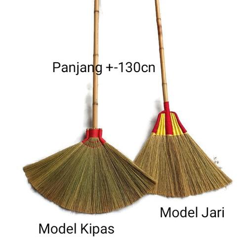 Jual Sapu lantai / Sapu jerami rayung jari bambu oven super tebal P ...