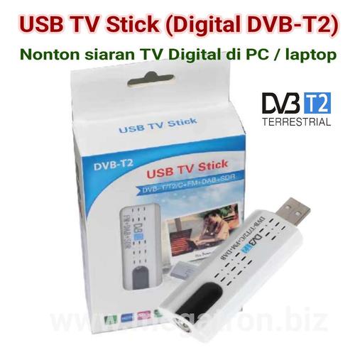 Jual USB TV Stick (Digital DVB-T2) - nonton siaran tv di PC/laptop ...